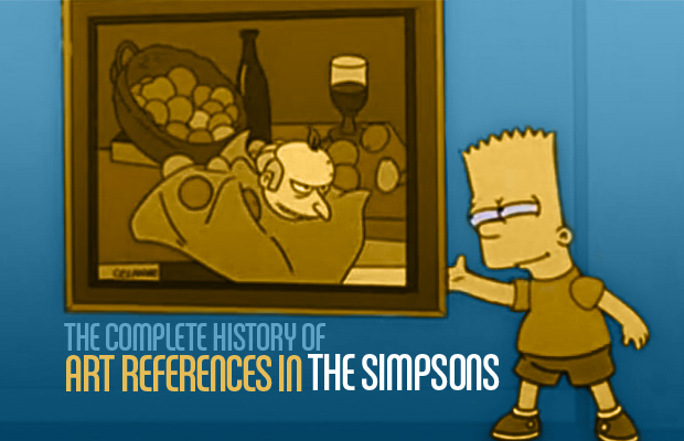 The Complete History Of Art References In The Simpsons