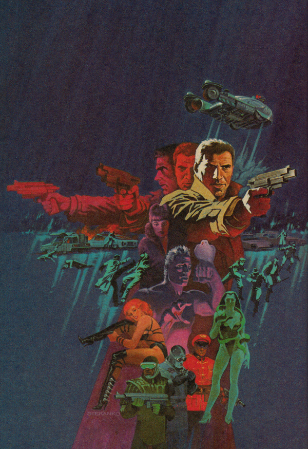 Blade Runner Cover Art by Jim Steranko [Comics]