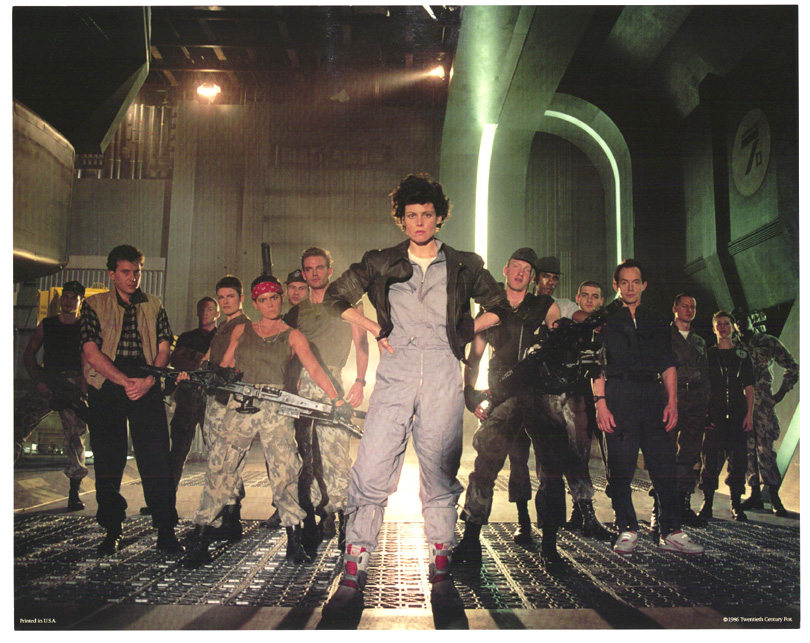 Aliens (1986) – Promotional Photos and Japanese Posters