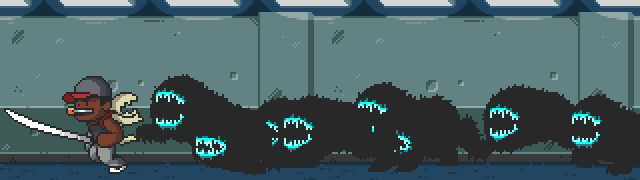 Attack the Block GIF [Pixel Art]