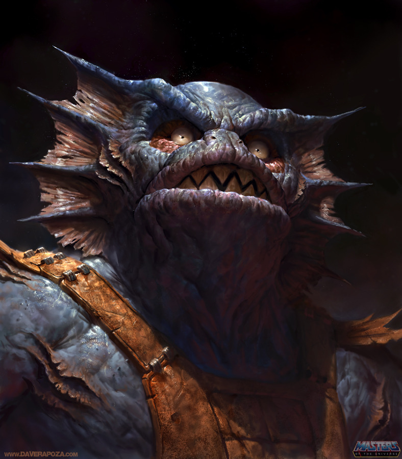 Mer-Man by David Rapoza [Masters of the Universe Art]