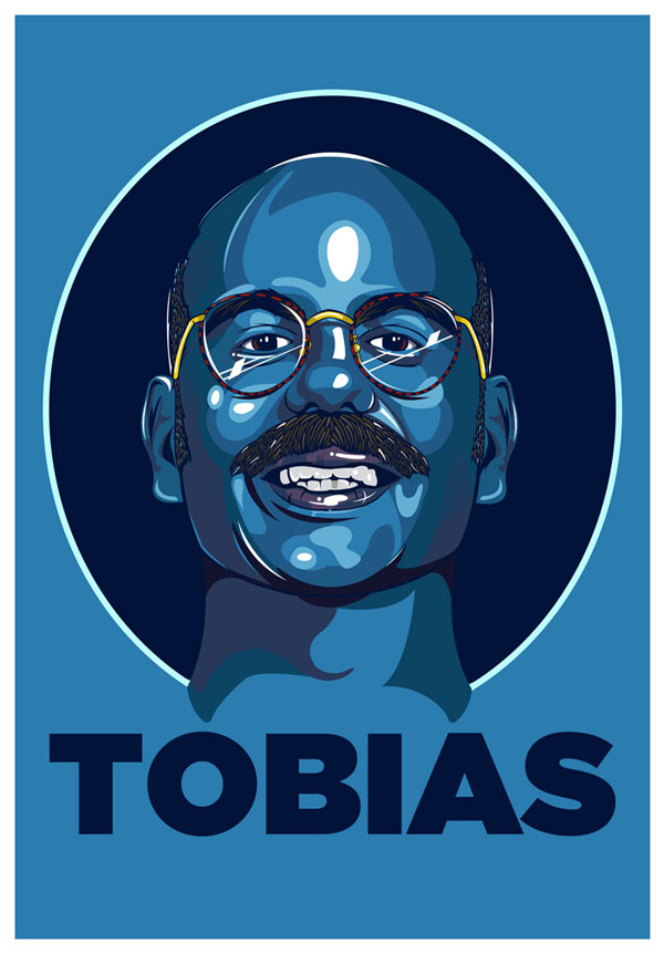 Blue Man Tobias [Arrested Development Fan Art]