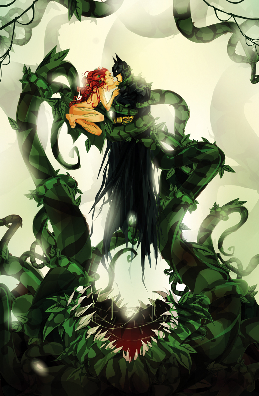 Batman Poison Ivy Kiss Comics