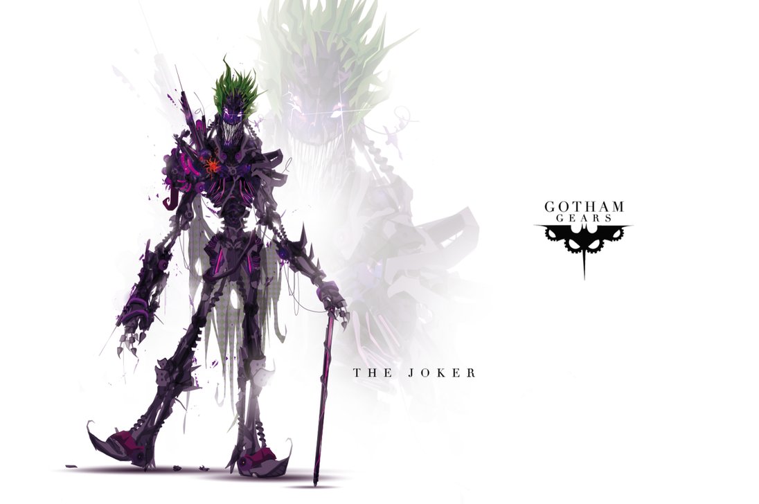 Gotham Gears: Batman Characters as Robots