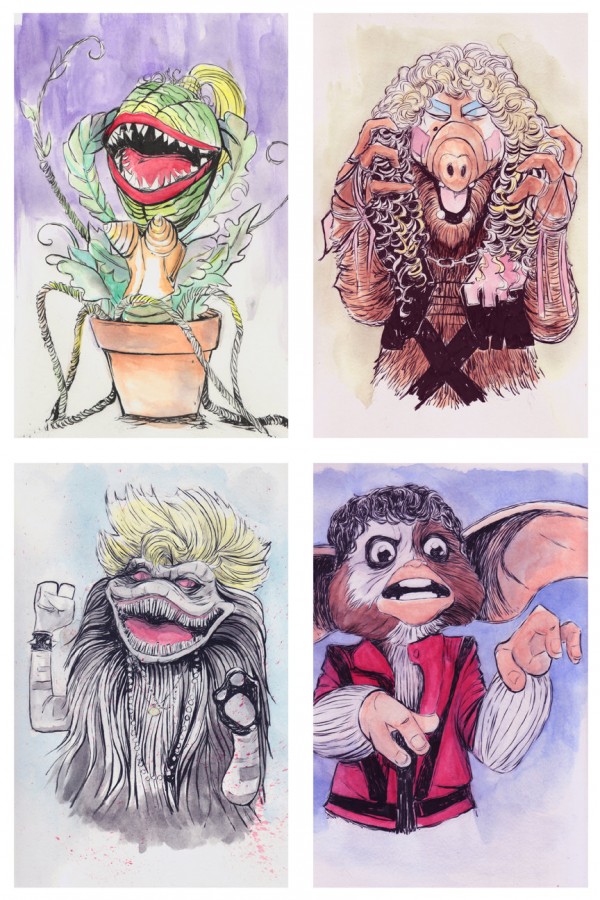 1980s Monster Mixtape: 80s Puppets x 80s Music Icons