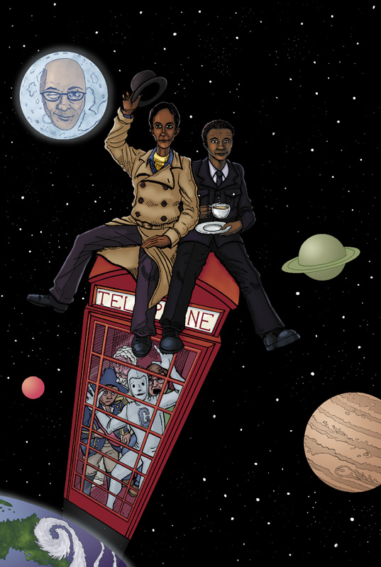 Inspector Spacetime's Excellent Adventure [Community Art]