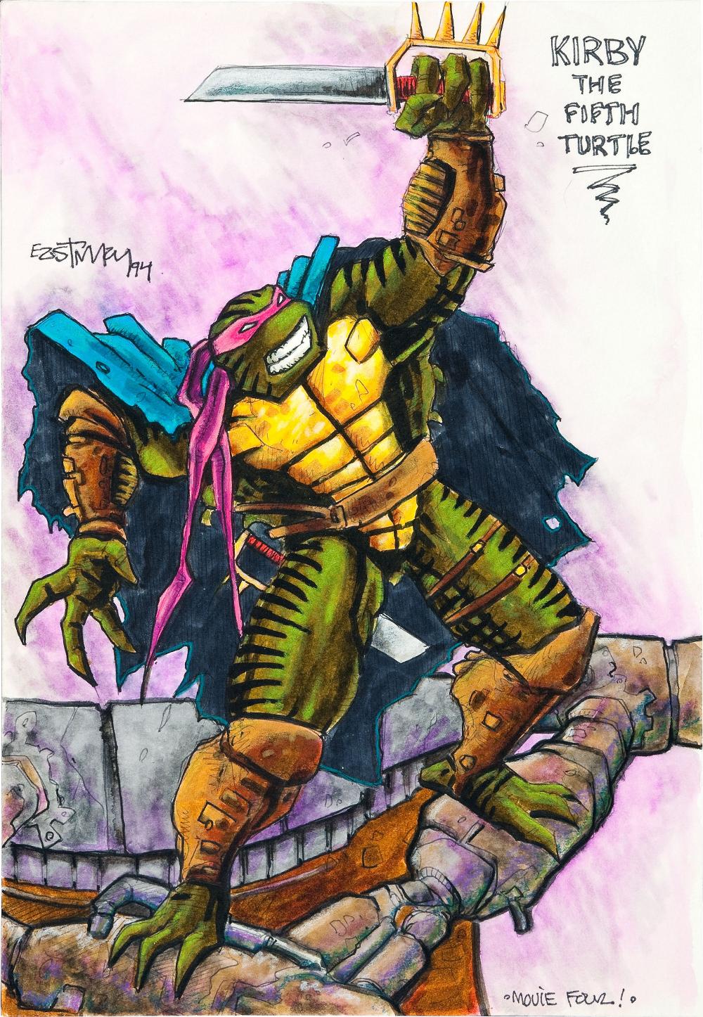 Teenage Mutant Ninja Turtles 4 Concept Art by Kevin Eastman