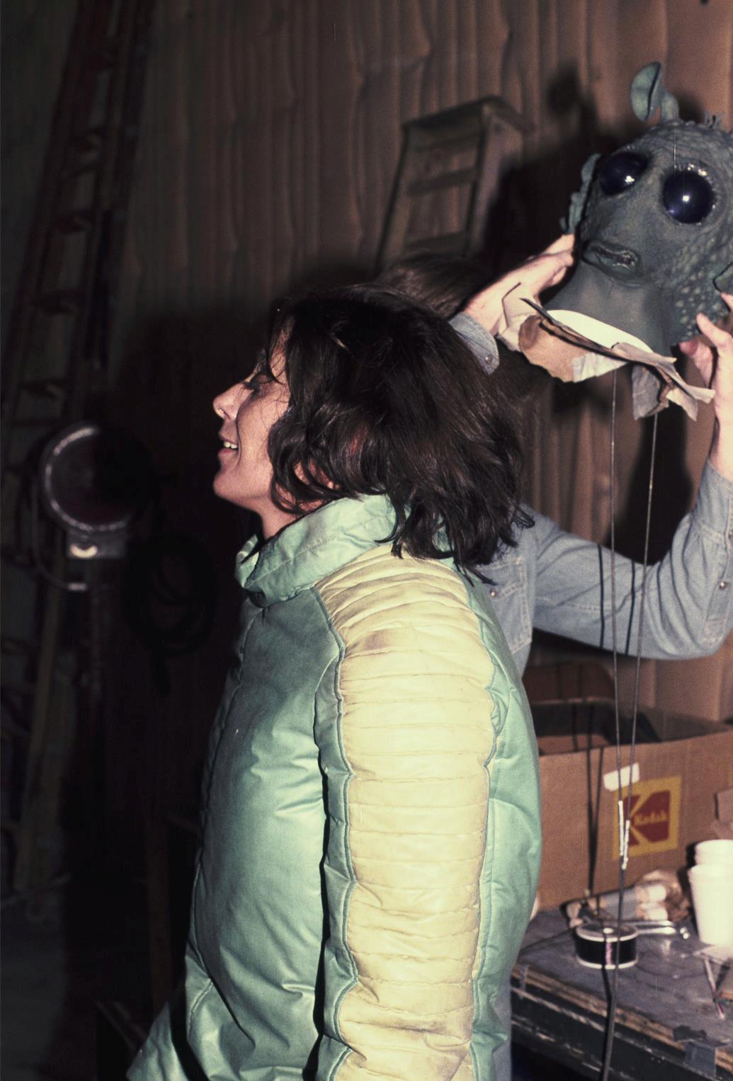 Star Wars Behind the Scenes Photo: Greedo Unmasked