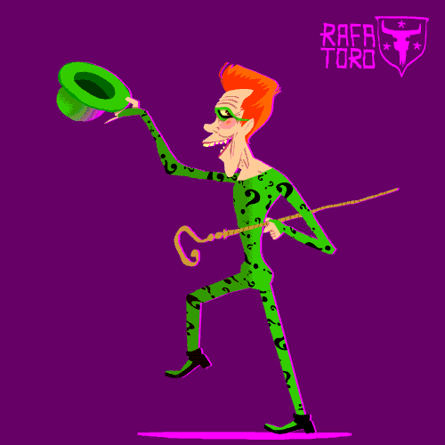 Jim Carrey Riddler Gif