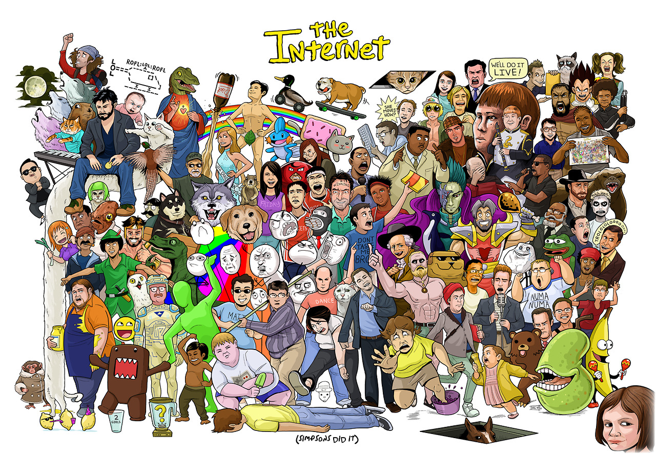 The Internet Class Photo: Virtually Every Meme and Viral Video Star