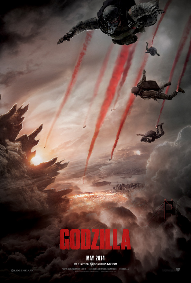 Godzilla (2014) Official Poster