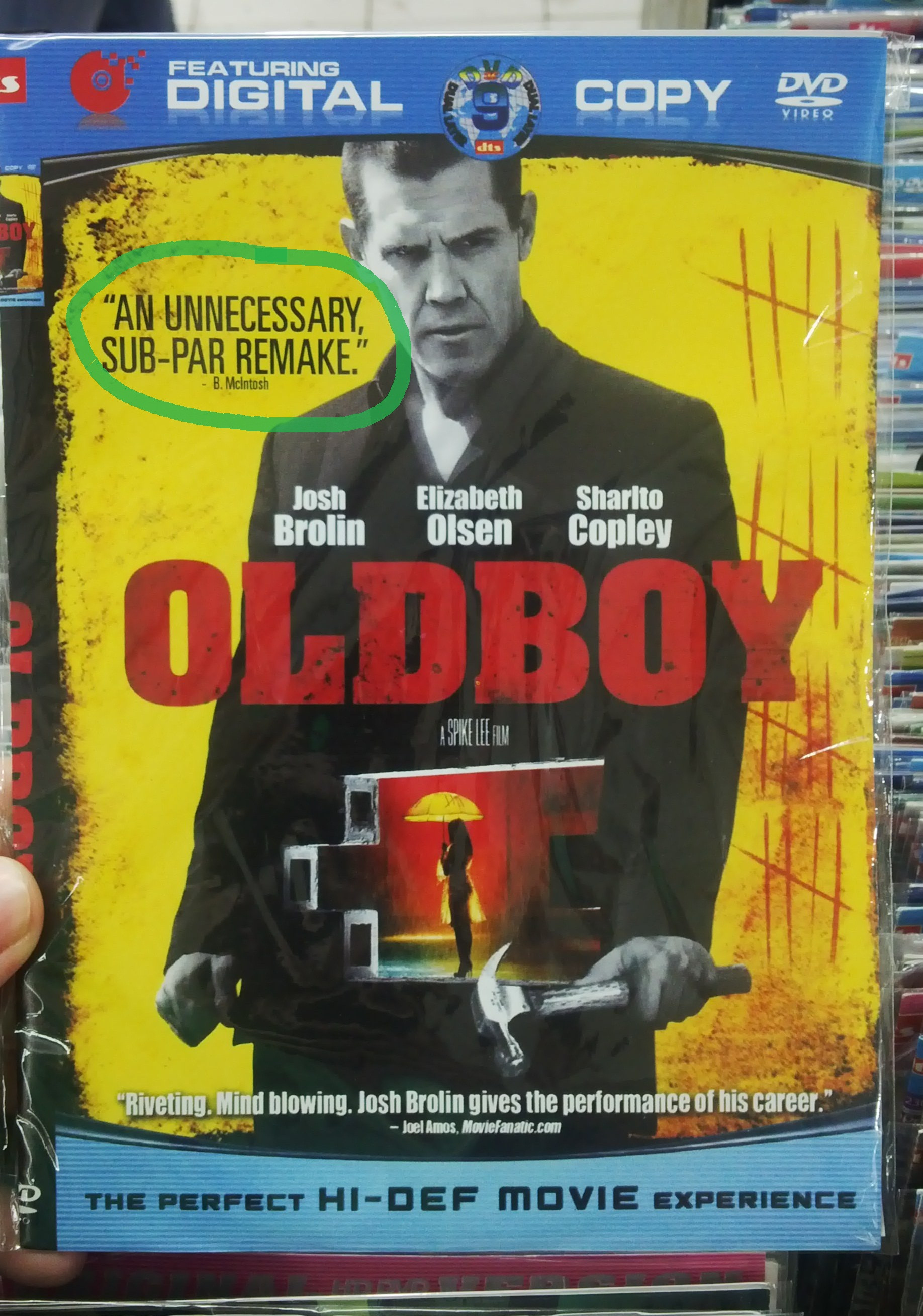 This Bootleg of the Oldboy Remake is Surprisingly Honest